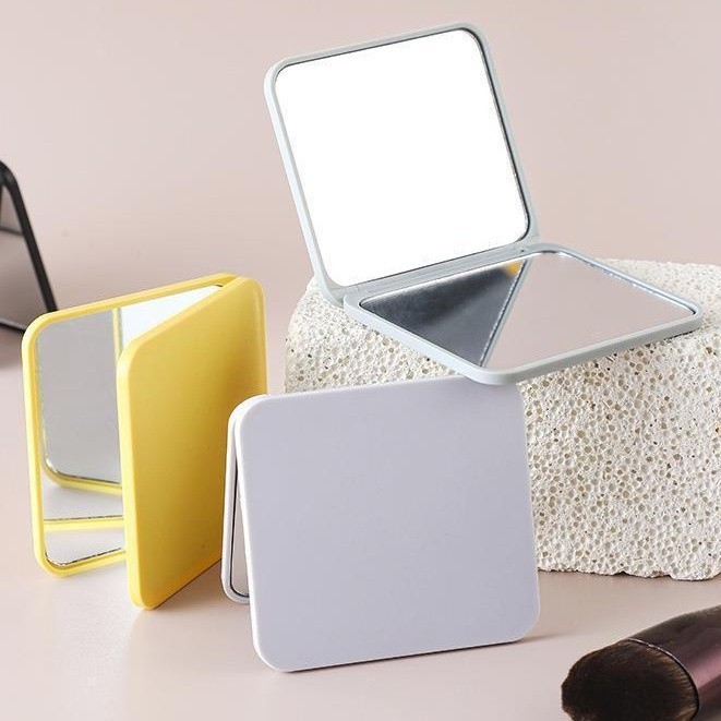 Jual Cermin Lipat RIK 2 Sisi Persegi Polos Kaca Make Up Lipat Traveling ...