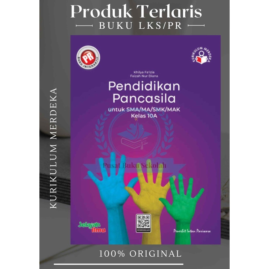Jual Buku Pr/Lks PPKN Kelas 10/X SMA/Ma Semester 1 Kurikulum Merdeka Intan pariwara Tahun 2023 ...