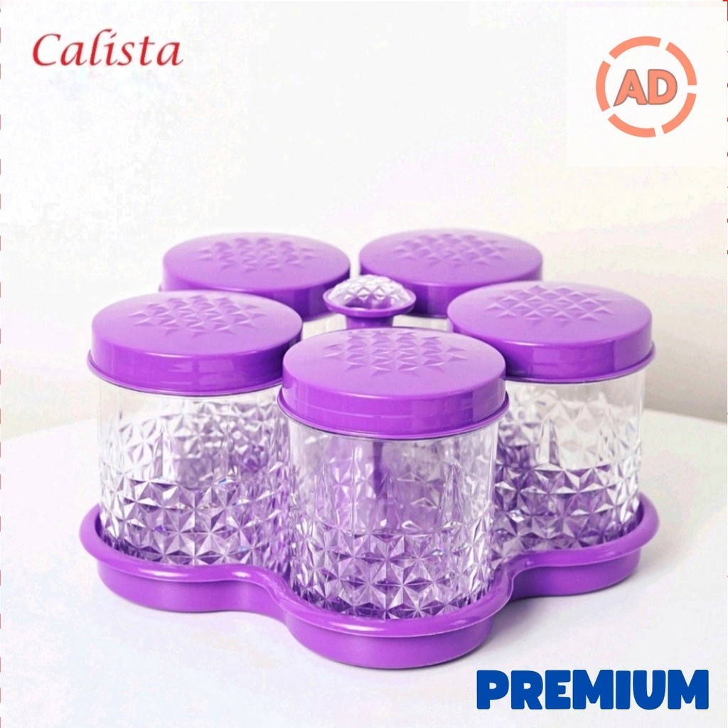 Jual Toples Calista Premium 5 daun Bunga Toples Kue Kering snack ...