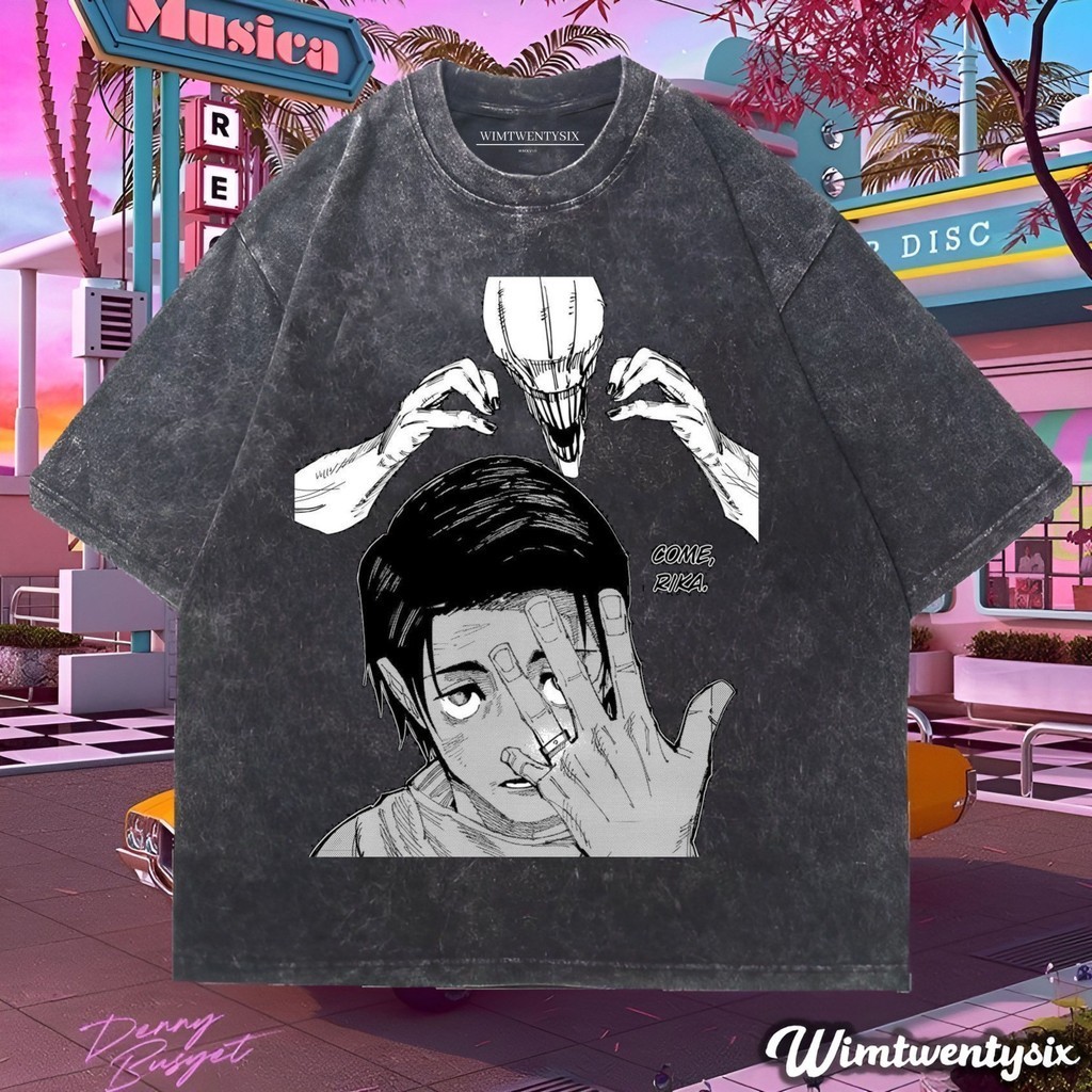Jual Wimtwentysix “jujutsu kaisen yuta okkotsu come rika” kaos ...