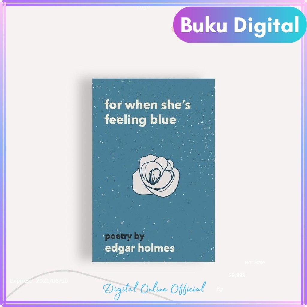 Jual For When She's Feeling Blue | Edgar Holmes | Shopee Indonesia