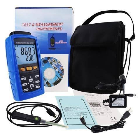Jual Tenmars TM-197 AC / DC Magnetic Field Meter Gaussmeter Teslameter ...