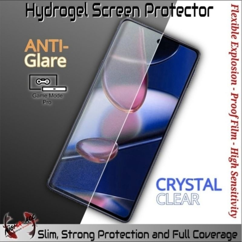 Jual XIAOMI REDMI NOTE 13 5G PRO PLUS PRO+ Anti Gores Hydrogel Matte Anti Glare Clear Bening ...