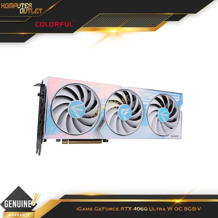 Jual Colorful iGame RTX 4060 Ultra W Oc 8Gb-V nvidia GeForce Vga Card ...