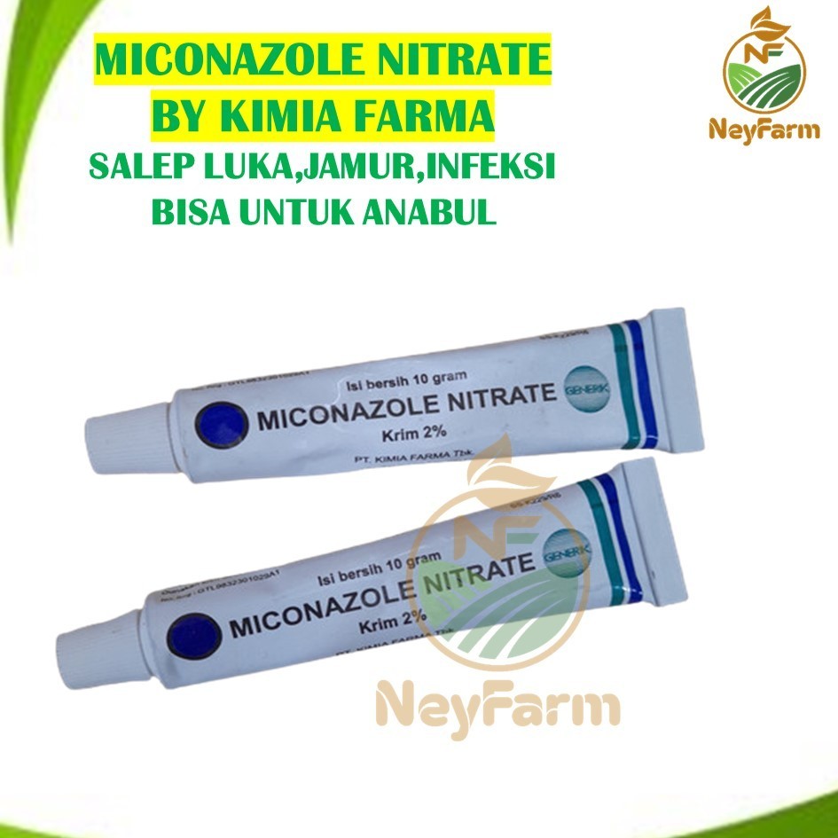 Jual Obat Salep Miconazole Nitrate 10g Jamur Luka Infeksi Kucing Anjing ...