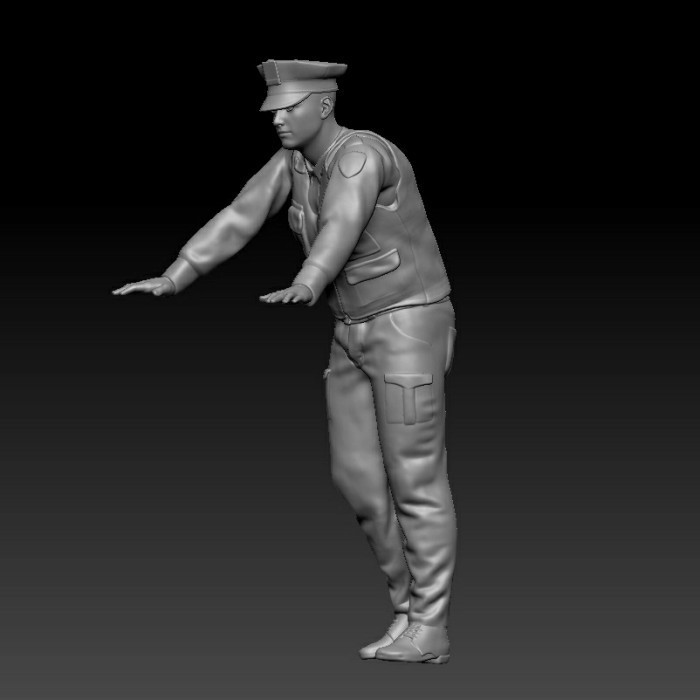 Jual Diorama Norev police lean 2 Figure Miniatur Skala 64 Diecast Resin ...