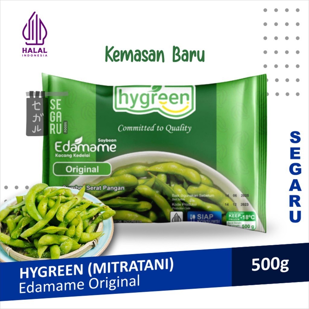 Jual EDAMAME ORI HYGREEN 500GR | Shopee Indonesia