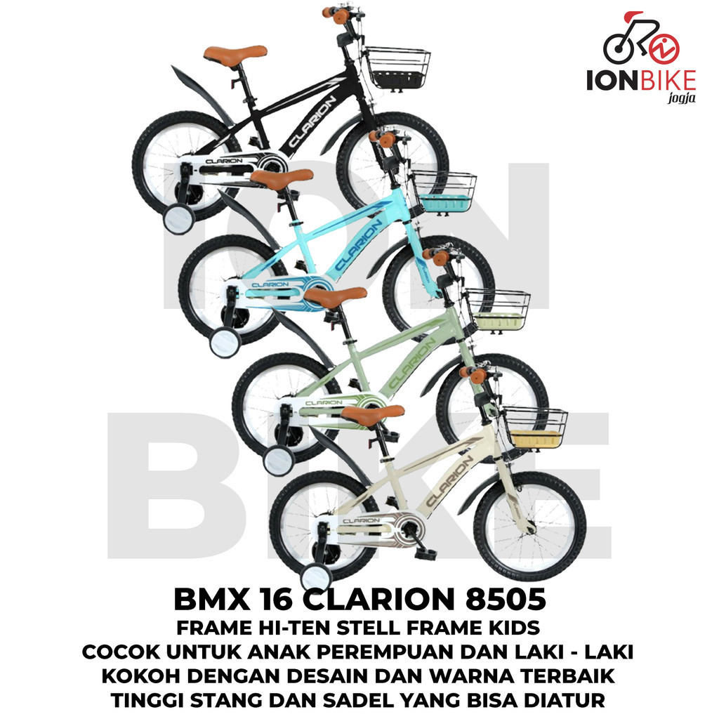 Jual Sepeda BMX 16 Clarion 8505 Keranjang Anak London Vintage Klasik ...