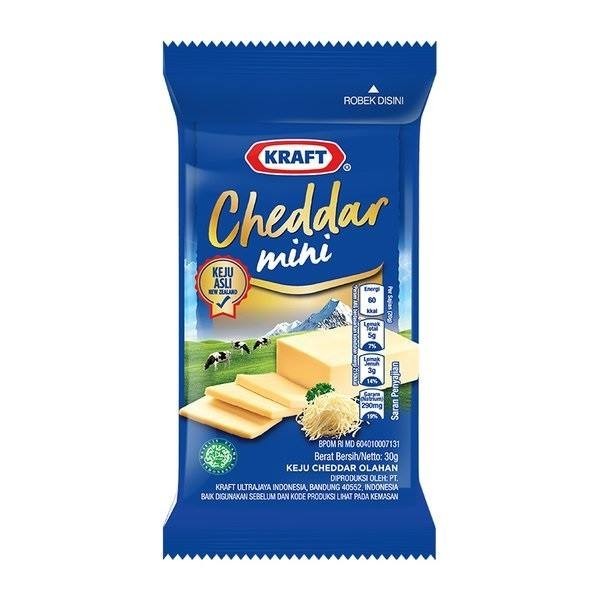 Jual KRAFT CHS CHEDDAR MINI 30G | Shopee Indonesia