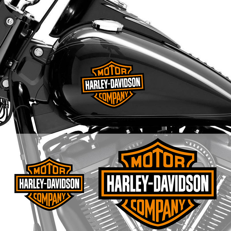 Jual STIKER CUTTING 2pcs Motorcycle LOGO Tank Motorcycle Decal for ...
