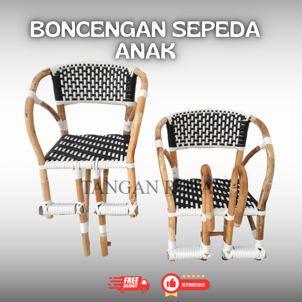 Jual Boncengan Anak Rotan Natural – Kursi Sepeda Depan untuk Balita ...