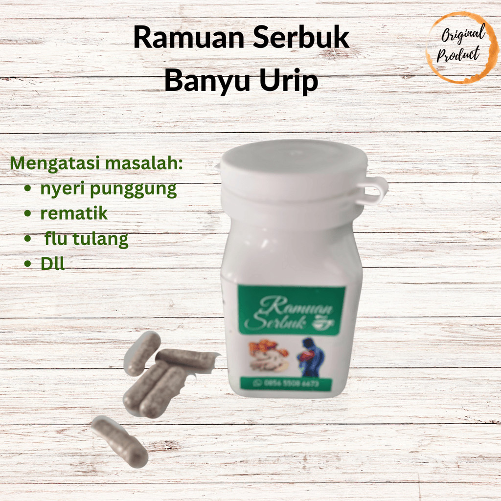 Jual Khasiat Racikan Ramuan Banyu Urip Serbuk Atau Kapsul Siap Diminum ...