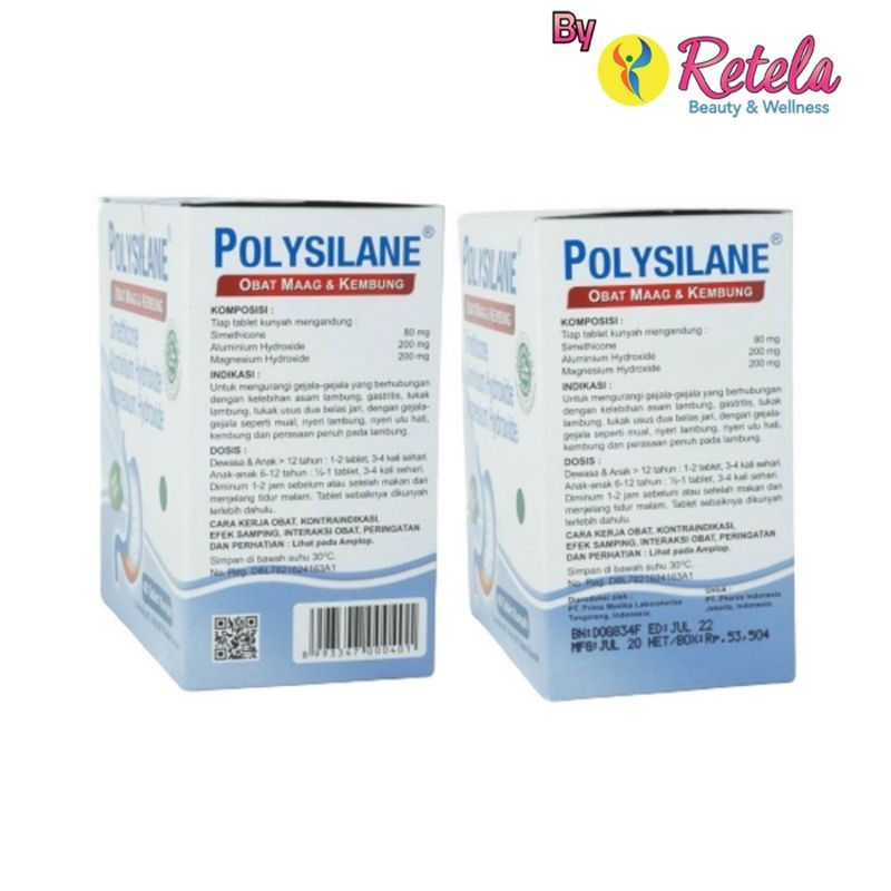 Jual POLYSILANE TABLET KUNYAH 8 TABLET | Shopee Indonesia
