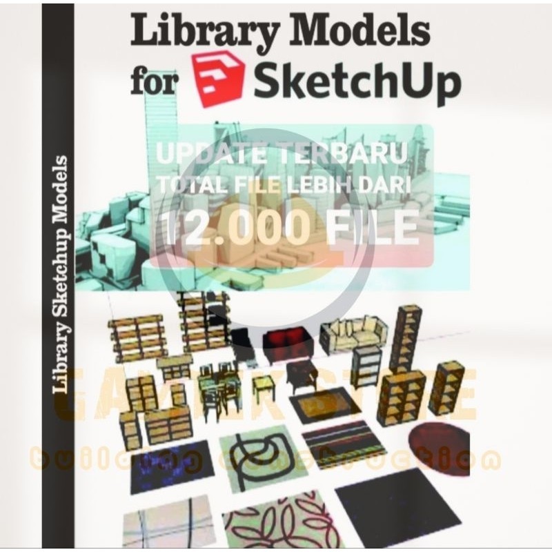 Jual FILE LIBRARY SKETCHUP (TERMURAH DAN TERLENGKAP) | Shopee Indonesia