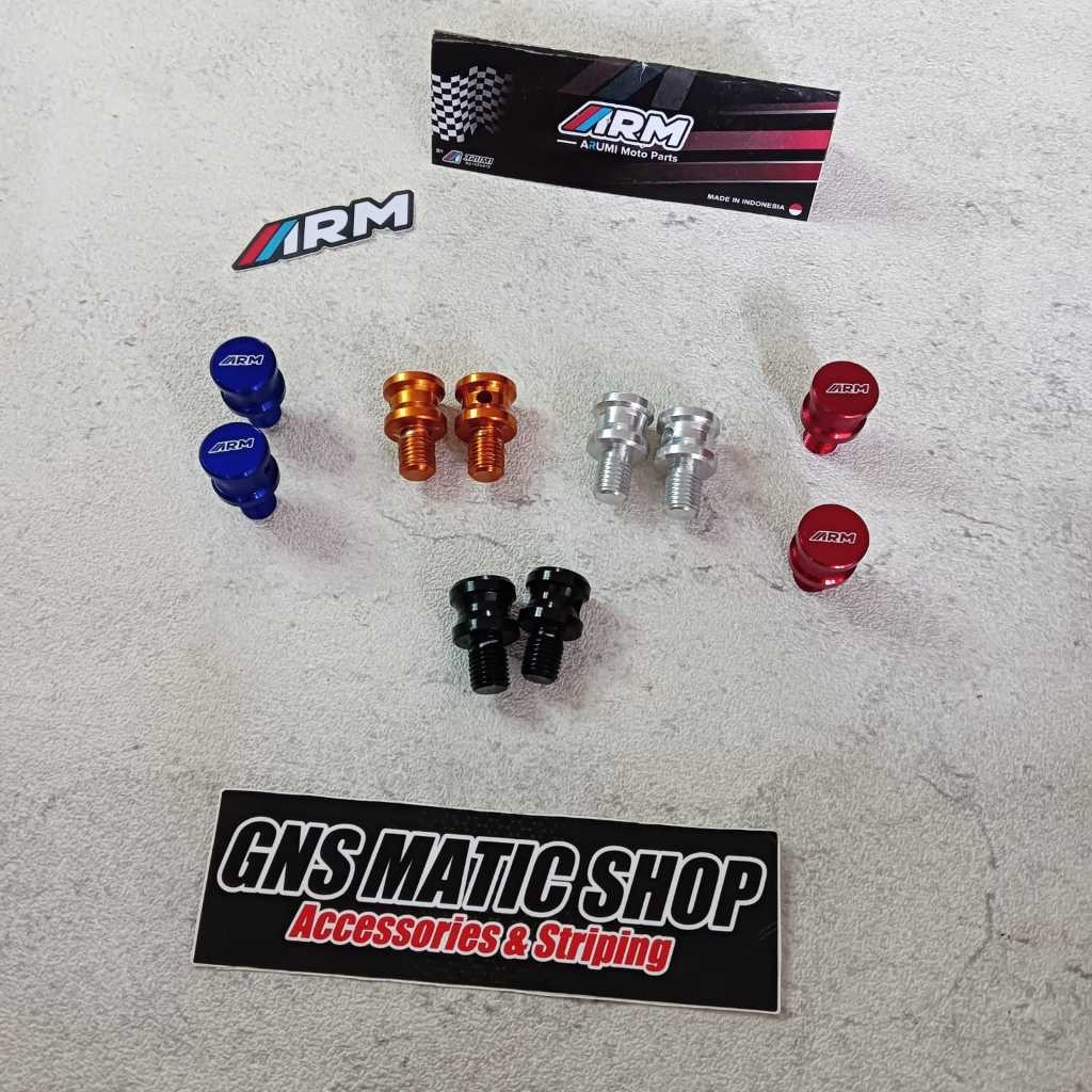 Jual TUTUP BAUT SPION ARM / TUTUP ULIR SPION FULL CNC MERK ARM / TUTUP ...