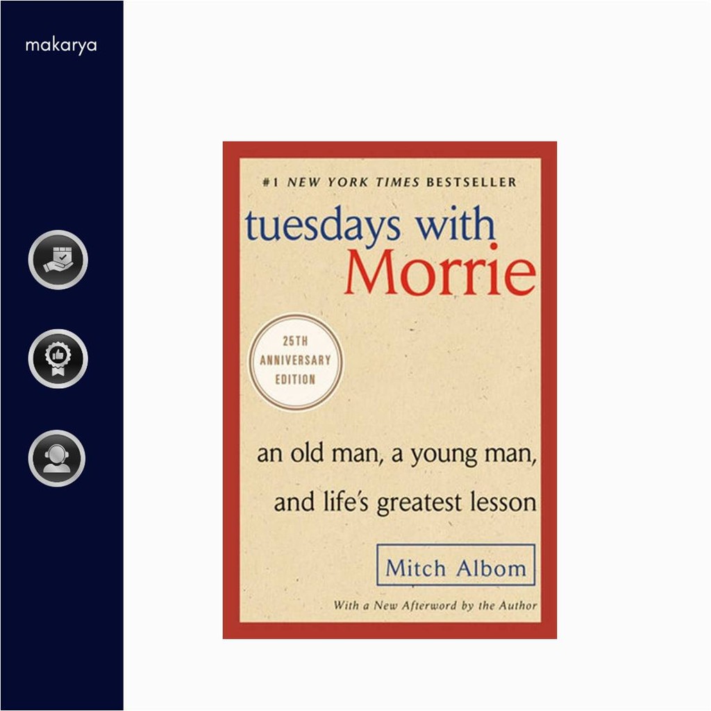 Jual Novel Tuesdays With Morrie ( MITCH ALBOM ) | Shopee Indonesia