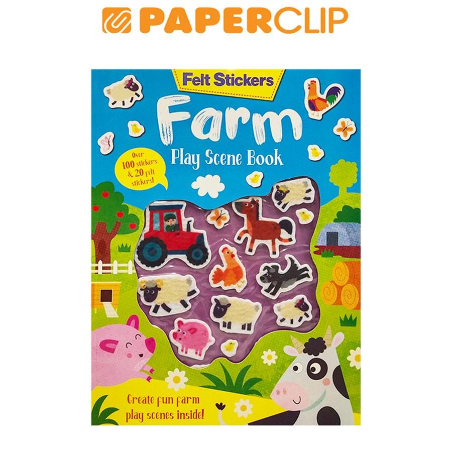 Jual FELT STICKERS - FARM PLAY SCENE BOOK | Shopee Indonesia