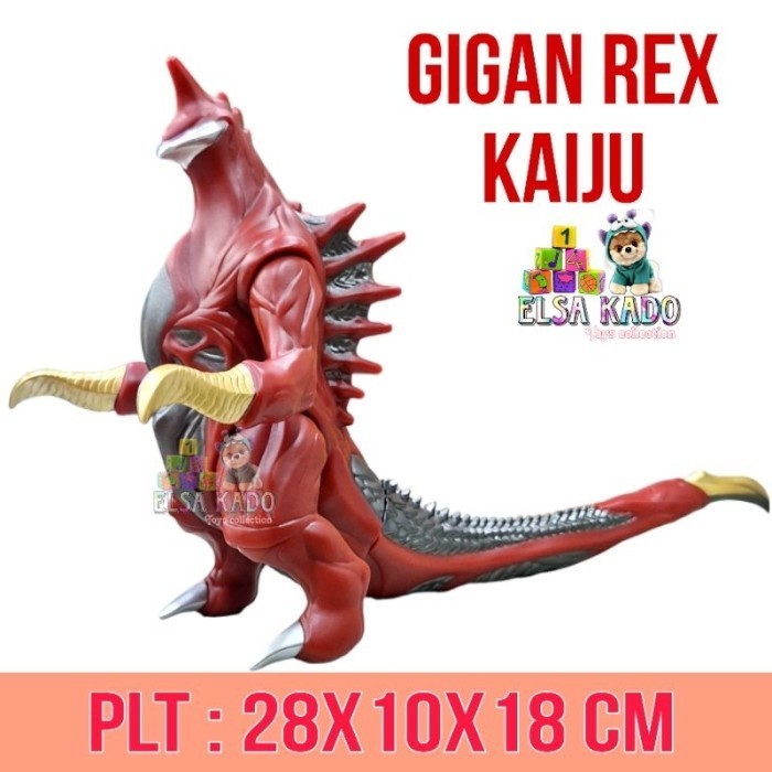 Jual Figure Godzilla Vs Gigan Rex Monster Ultraman Kaiju Mainan ...