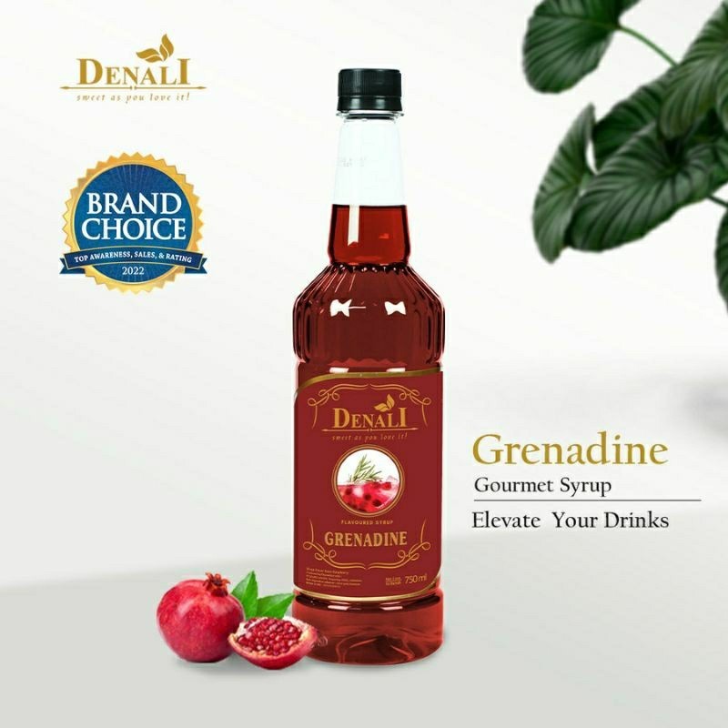 Jual DENALI SYRUP 750 ML GRENADINE SIRUP DENALI RASA GRENADINE | Shopee ...