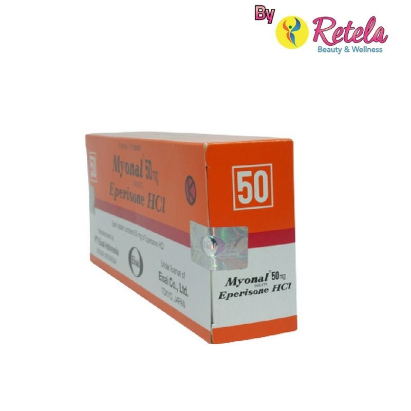 Jual MYONAL 50MG 1 STRIP 10 TABLET | Shopee Indonesia