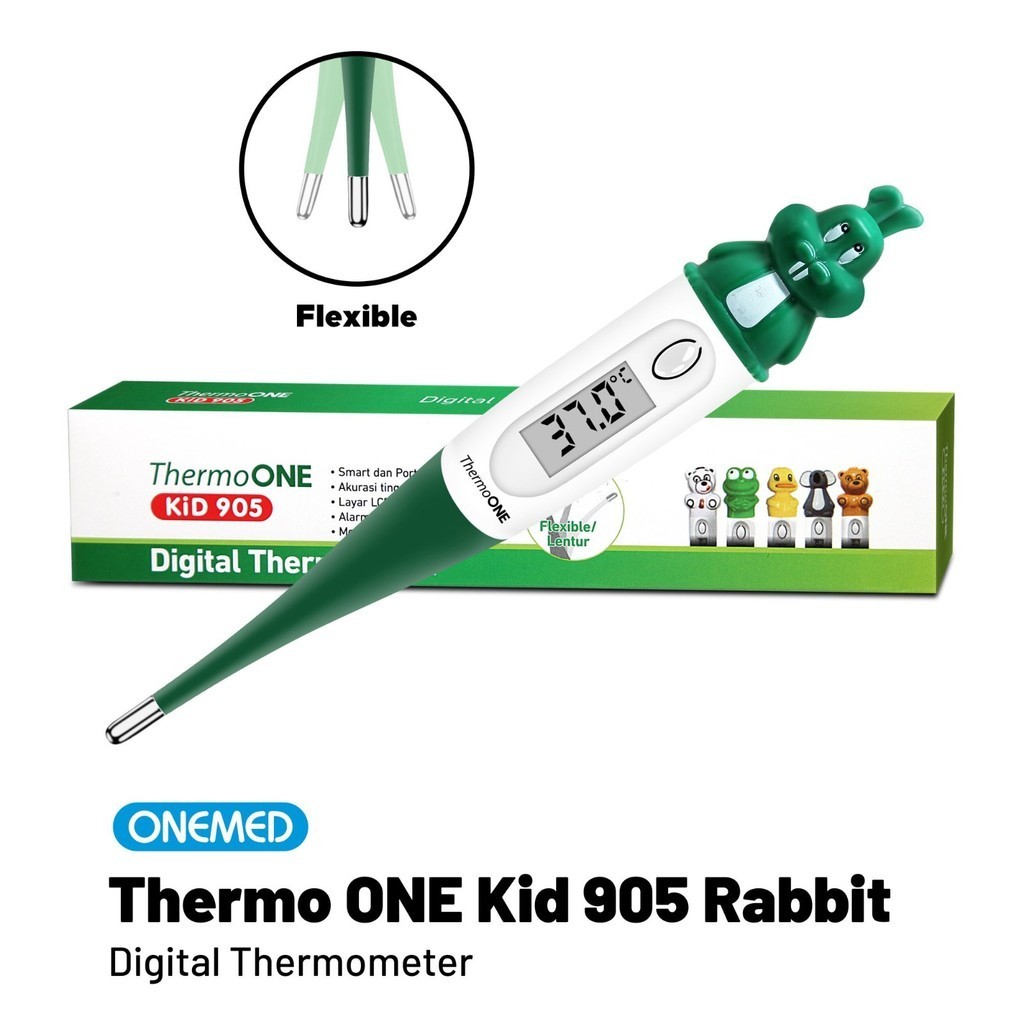 Jual ONEMED Thermometer Digital Kid Rabbit ThermoOne OJ | Shopee Indonesia