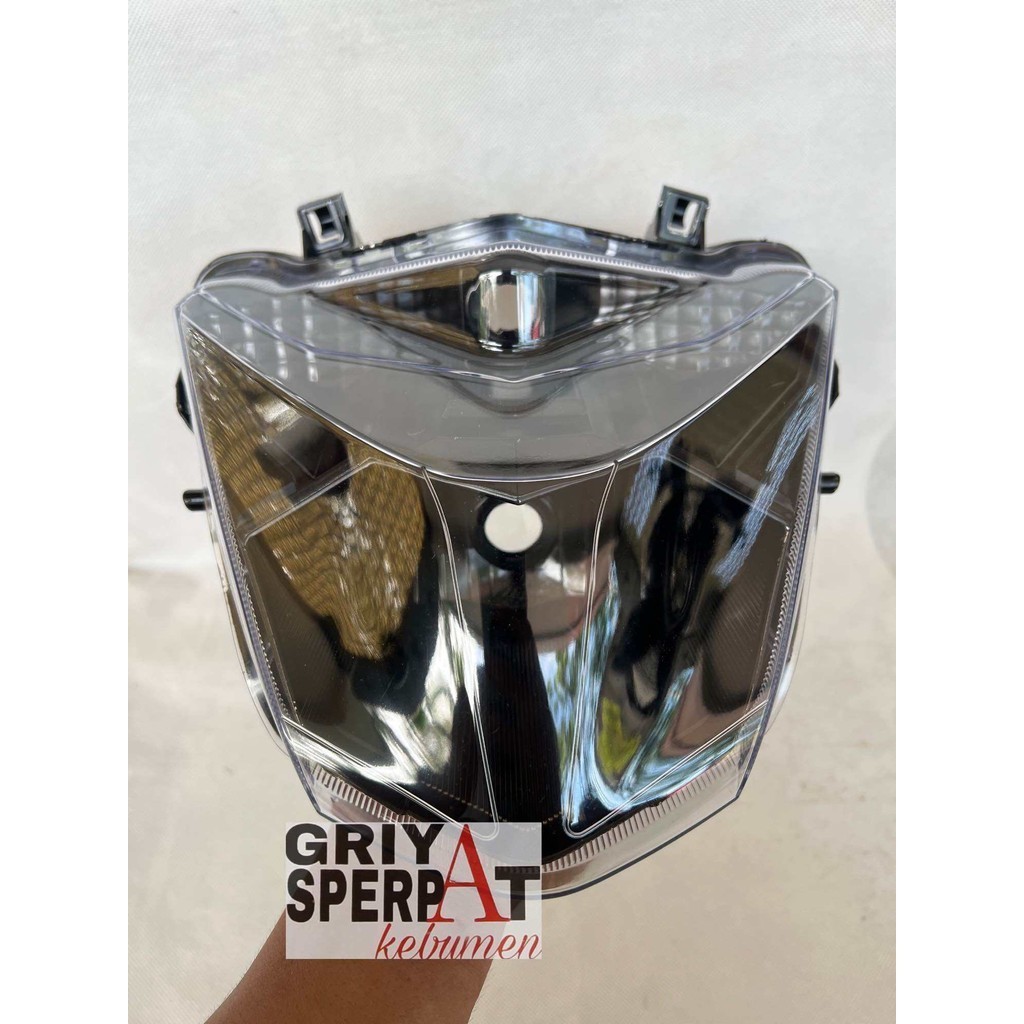 Jual REFLEKTOR LAMPU DEPAN BEAT ESP NEW STREET 2016-2019 FULL HITAM ...