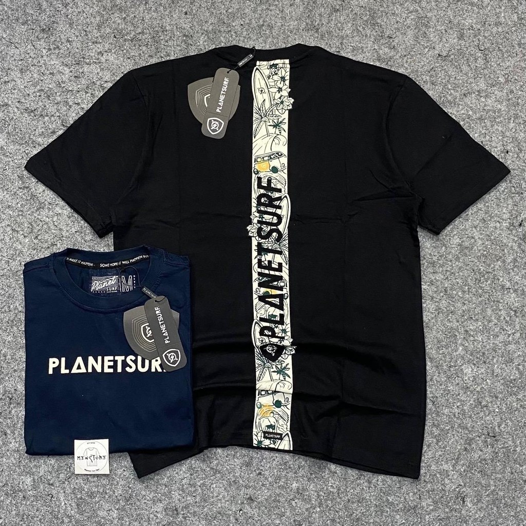 Jual Planet Kaos Distro Surfing Premium / Baju Pria Lengan Pendek KS ...