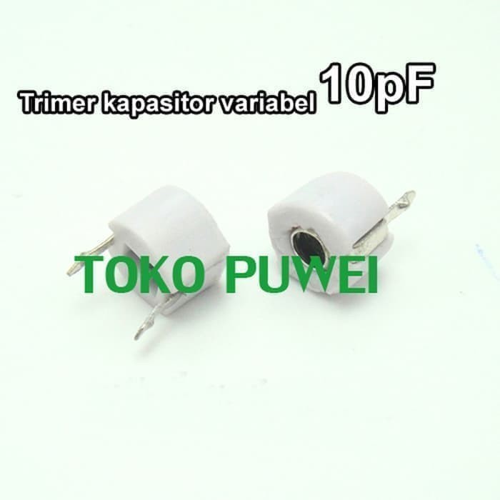 Jual Trimer kapasitor variabel 10 pf trimmer capacitor variable 10pf ...
