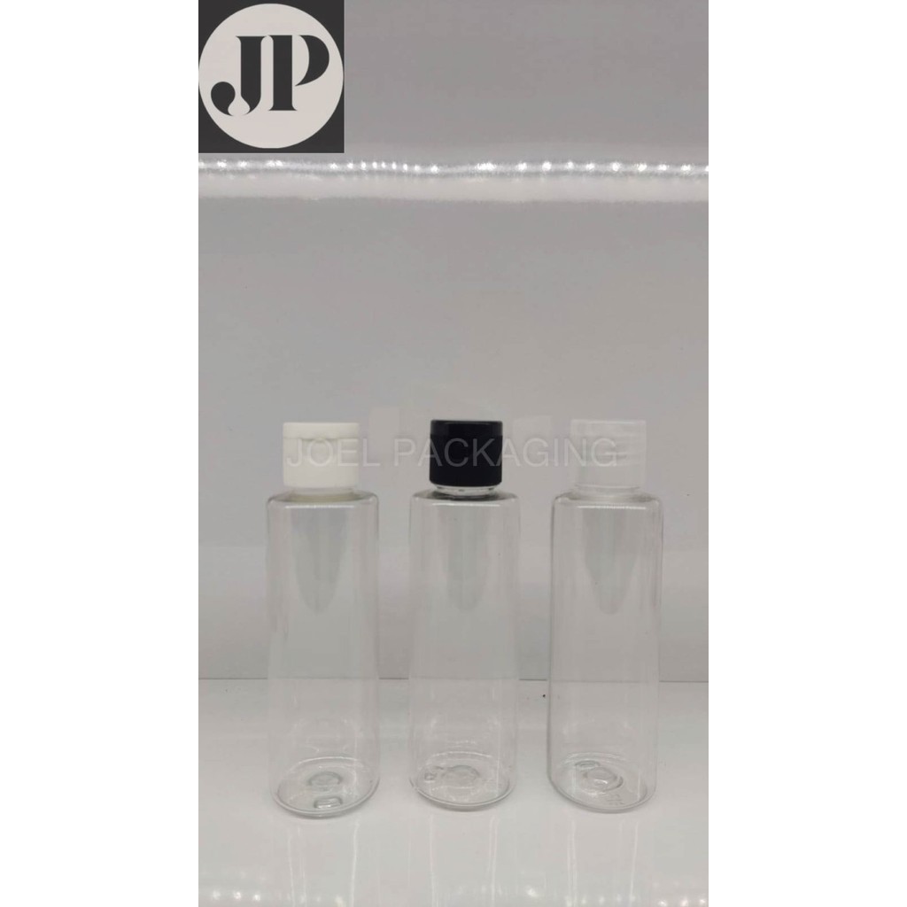 Jual BOTOL RF 60ML CLEAR FLIPTOP LINE PUTIH HITAM CLEAR N18 - TUTUP ...