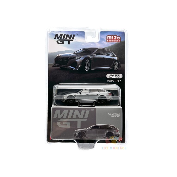 Jual Mini GT 1:64 ABT Audi RS6-R Daytona Grey #479 MGT00479-MJ CH27 ...