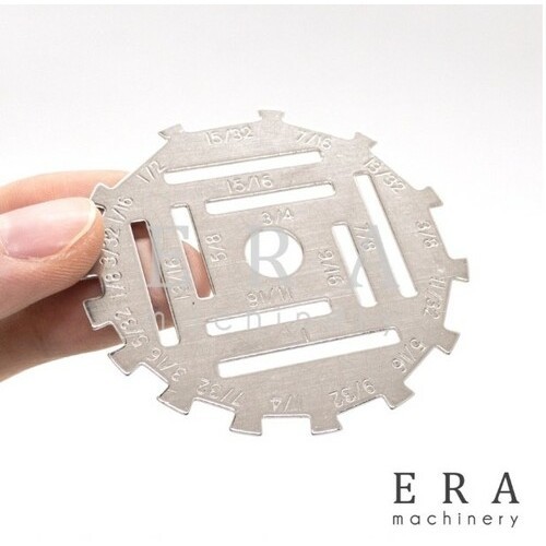 Jual Penggaris QC (Inci) Mechanical Inch Ruler Disc / Precision Mekanik ...