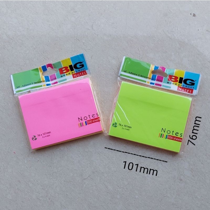 Jual Sticky Note / Memo Stik 76x101mm Tumpuk | Shopee Indonesia