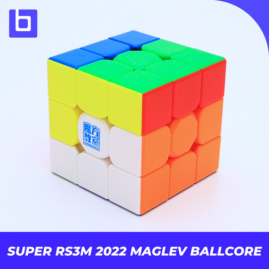 Jual hj67y Rubik 3x3 Moyu Super RS3M 2022 Ball Core Magnetic Original ...