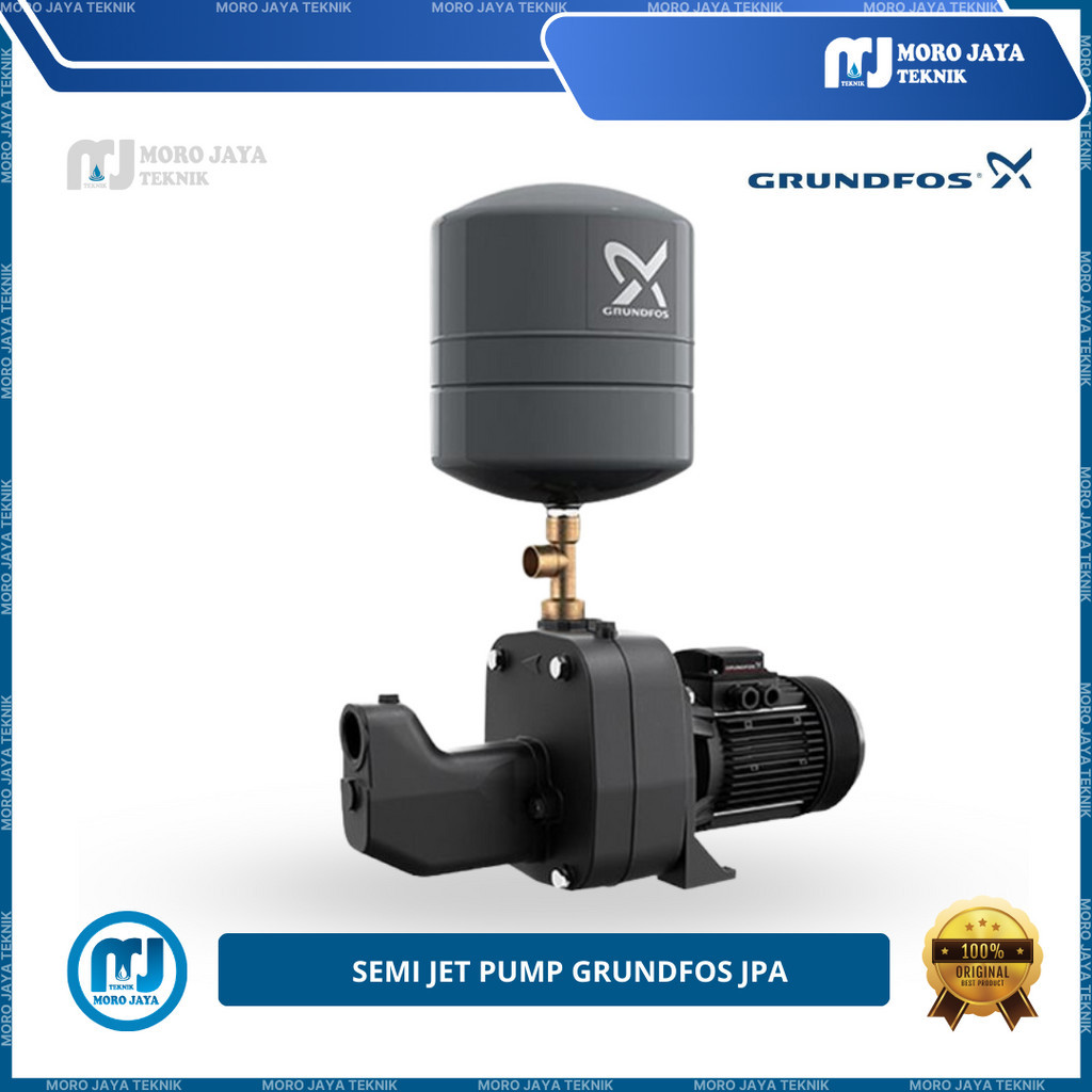 Jual Semi Jet Pump Grundfos JPA 5-61 PT-V Otomatis Pompa Semi Jet ...