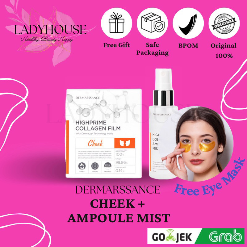 Jual Cheek - Dermarssance Collagen Film ( isi 5 pcs ) | Shopee Indonesia