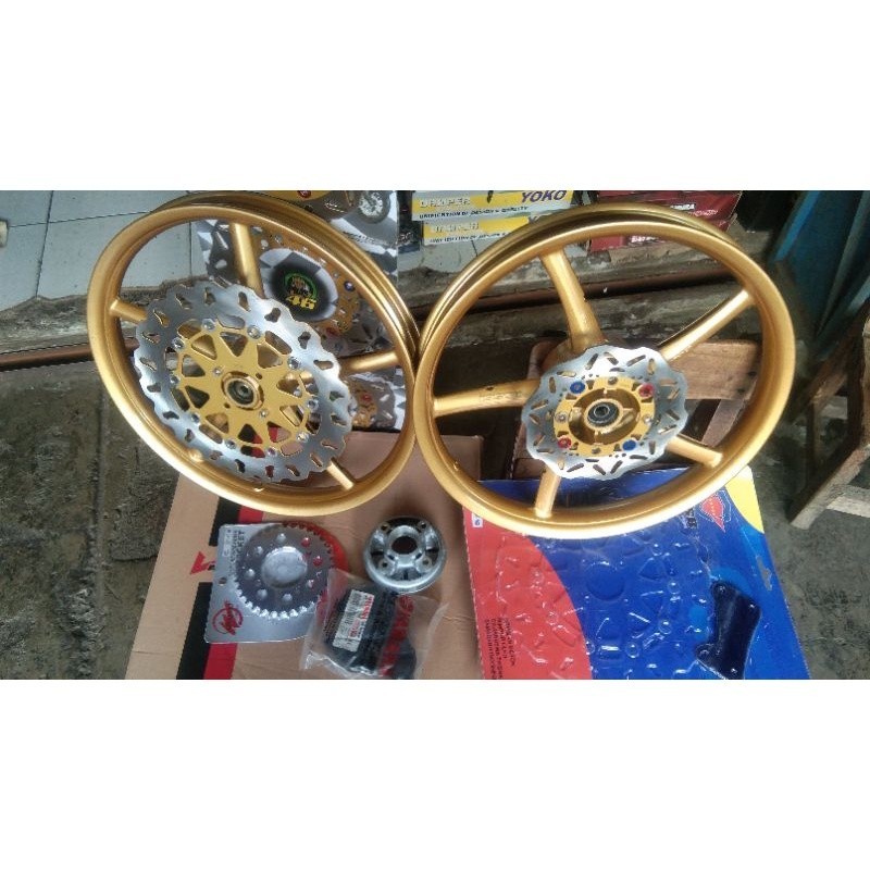 Jual Velg Vrossi copy rcb pnp klx,,d tracker,,,,crf,,cb 150,,tiger revo ...