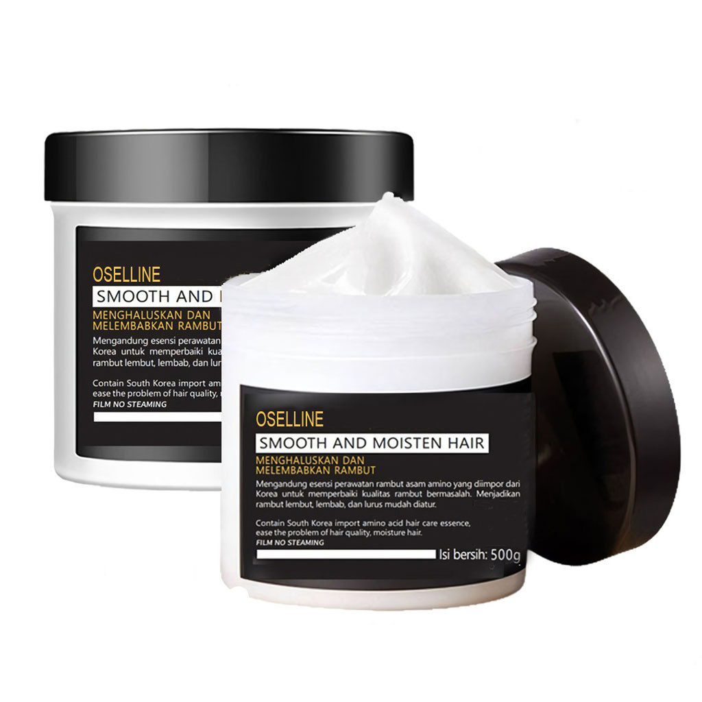 Jual Oselline Hair Mask Creambath Meluruskan Melembutkan dan Perawatan ...