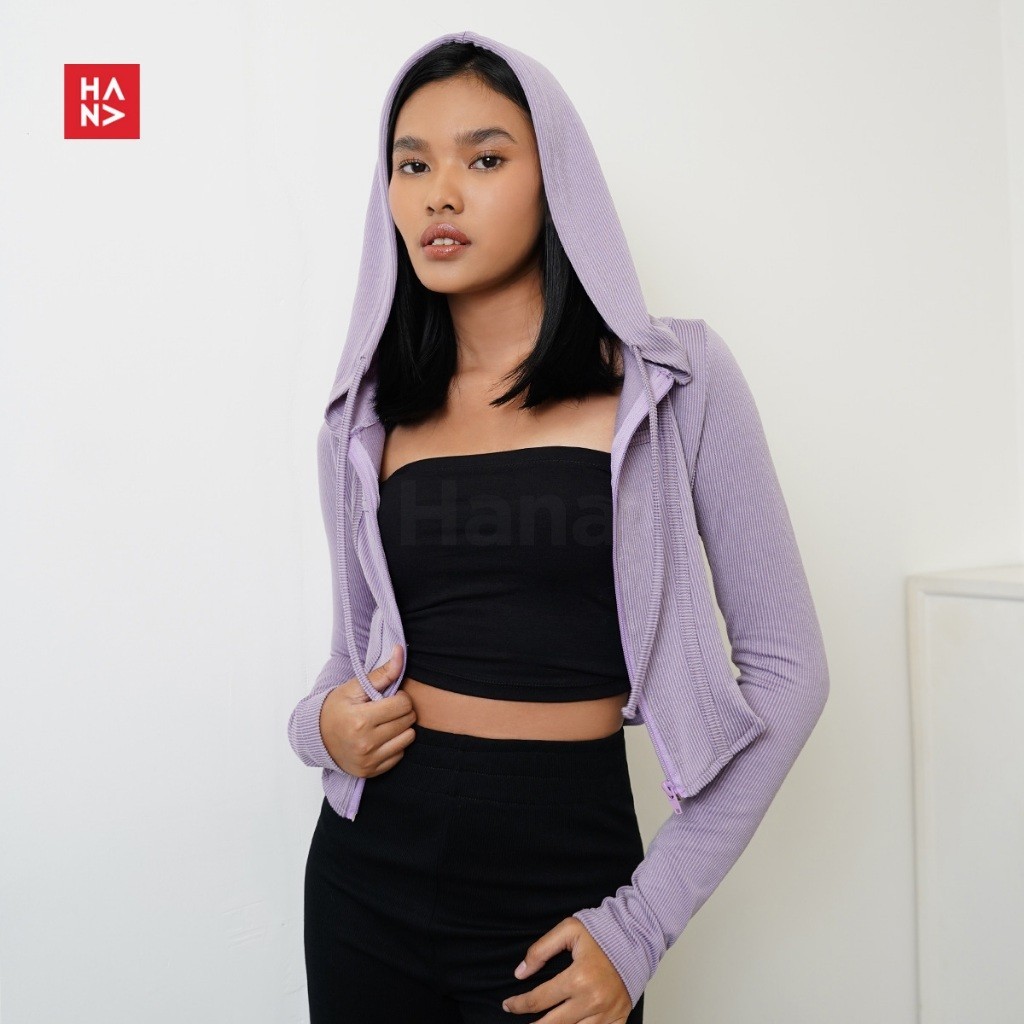 Jual Hana Fashion - Maureen Knit Jacket Wanita - JP024 | Shopee Indonesia