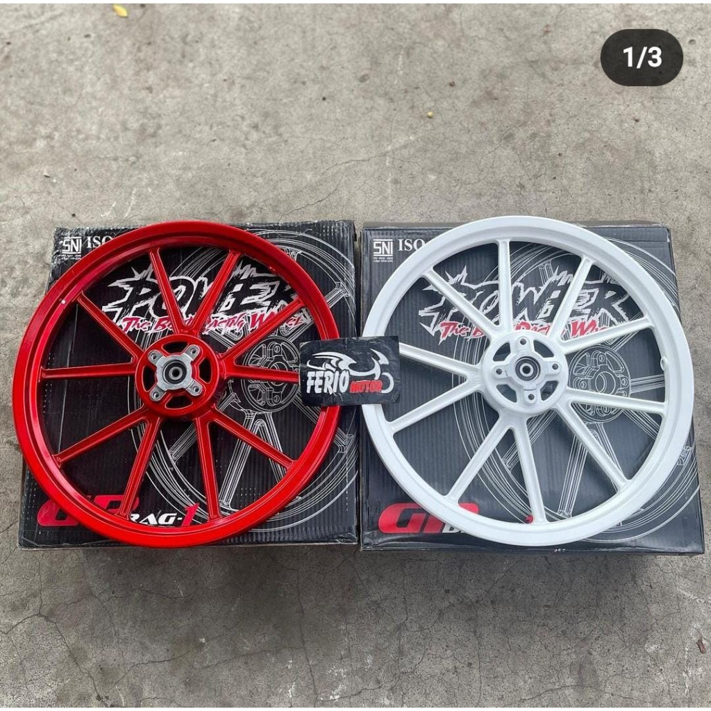 Jual Velg GP Drag JUPITER FIZR MX VEGA Model Daytona ukuran 160 185 ...