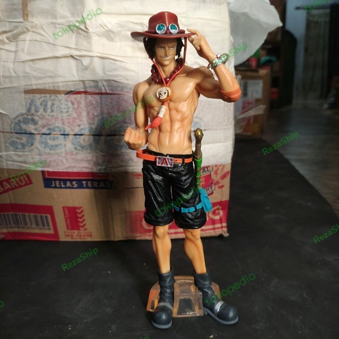 Jual Masterlise Ace 20th History of one piece original figure | Shopee ...