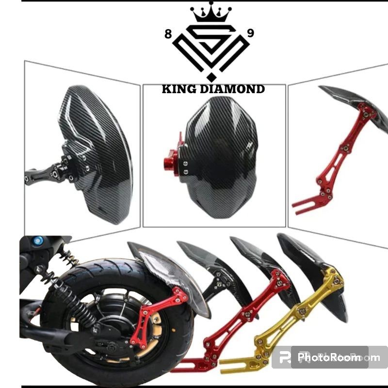Jual Mudguard carbon cnc penahan lumpur mud guard Universal cocok buat ...