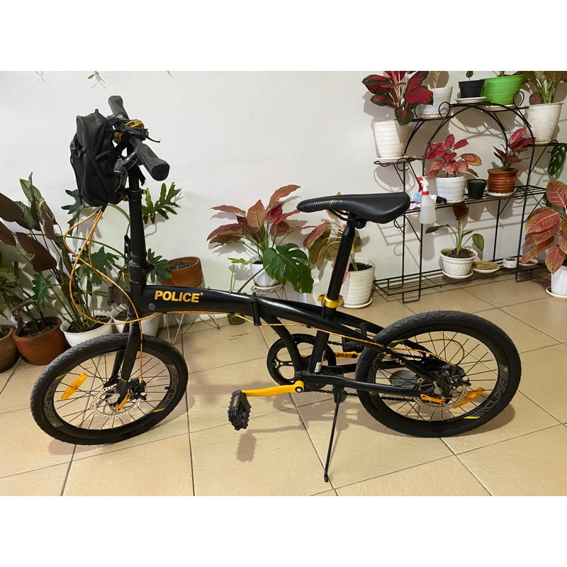 Jual Sepeda Lipat Element police 20inc second | Shopee Indonesia