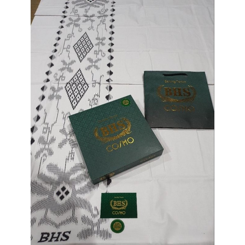 Jual SARUNG BHS COSMO GOLD POLOS PUTIH CPP PPN | Shopee Indonesia