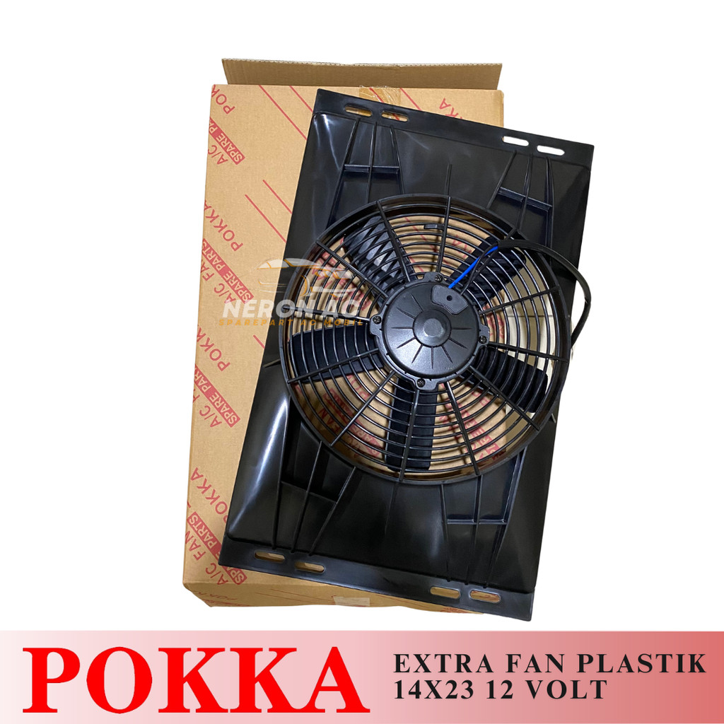 Jual EXTRA FAN KONDENSOR 14x23 HISAP SINGLE ASSY UNIVERSAL 10 INCH ...
