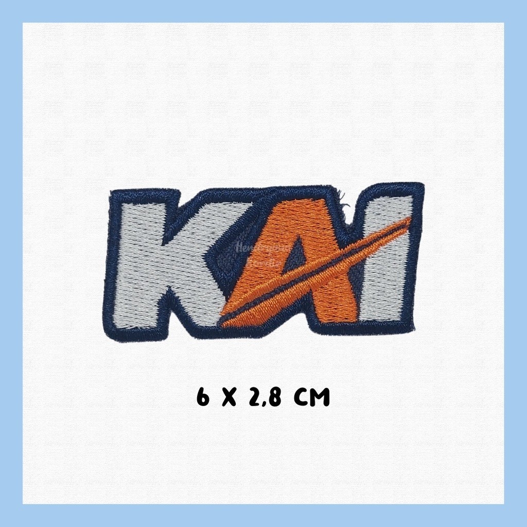 Jual Bordir Bordir Logo KAI Kereta Api Indonesia / Keretapi — Patch ...