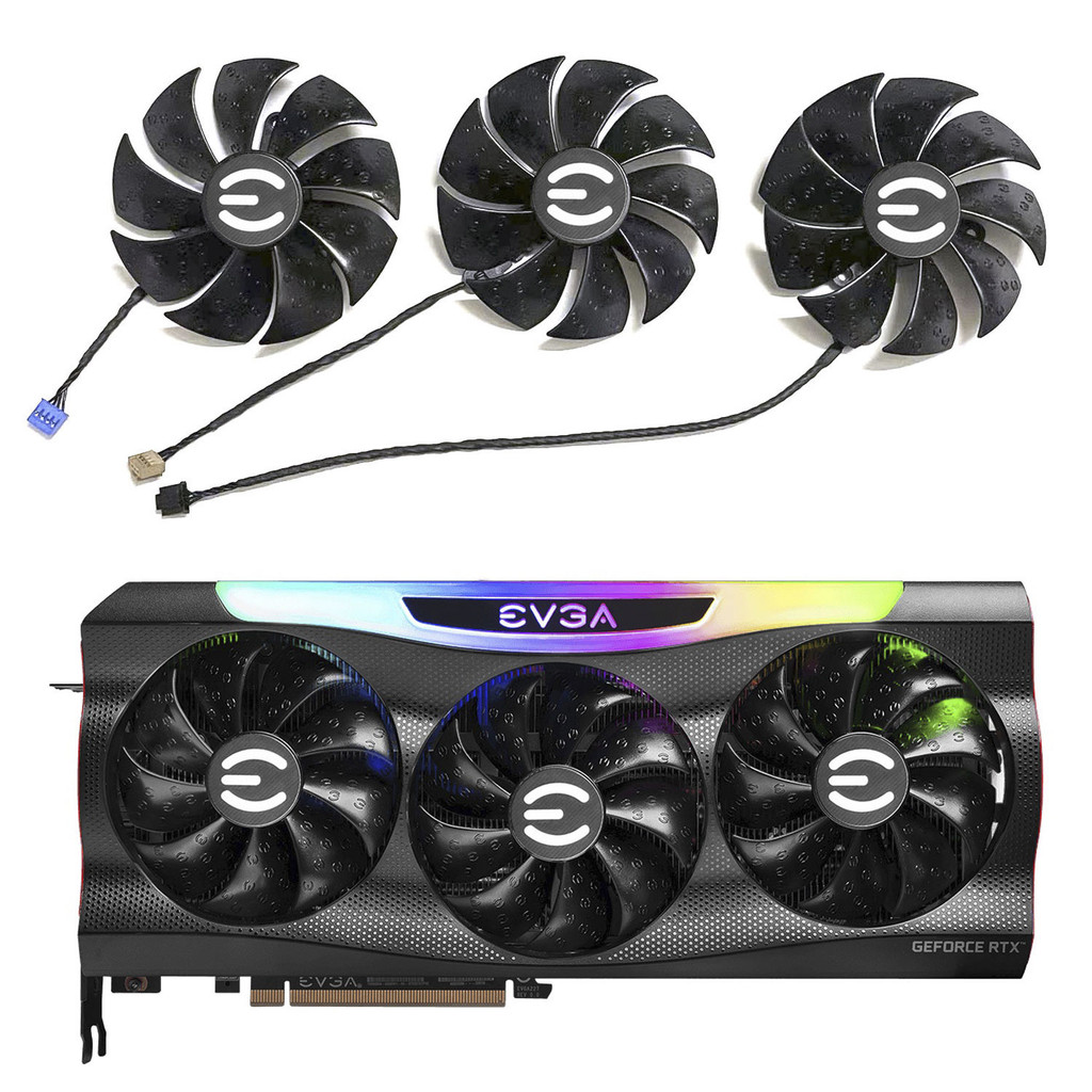 Jual New 87MM PLD09220S12H Video Card Fan Cooler For EVGA GeForce RTX ...