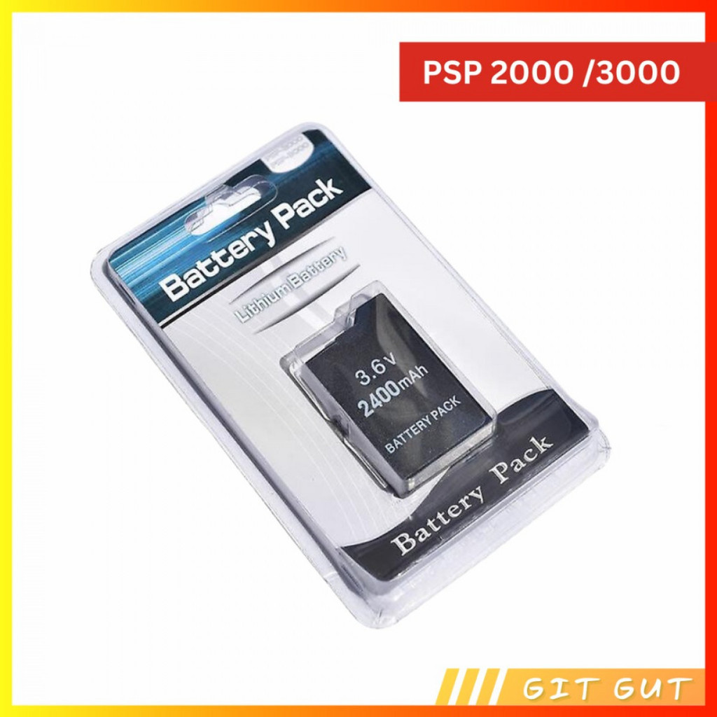 Jual Sony PSP Slim 2000 3000 Replacement Battery Pack Baterai Pengganti ...