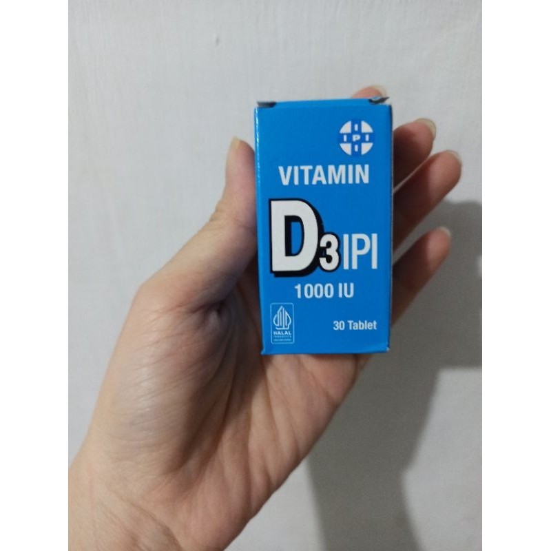 Jual Vitamin IPI D3 1000 IU isi 30 Tab dan 70 tab | Shopee Indonesia