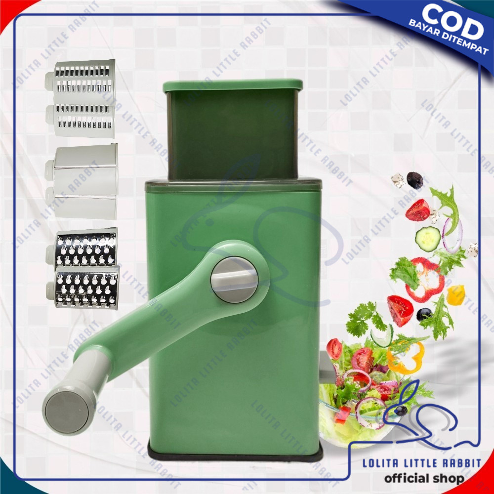 Jual Alat Penggiling Sayur Multifungsi Vegetable Cutter Slicer Machine ...