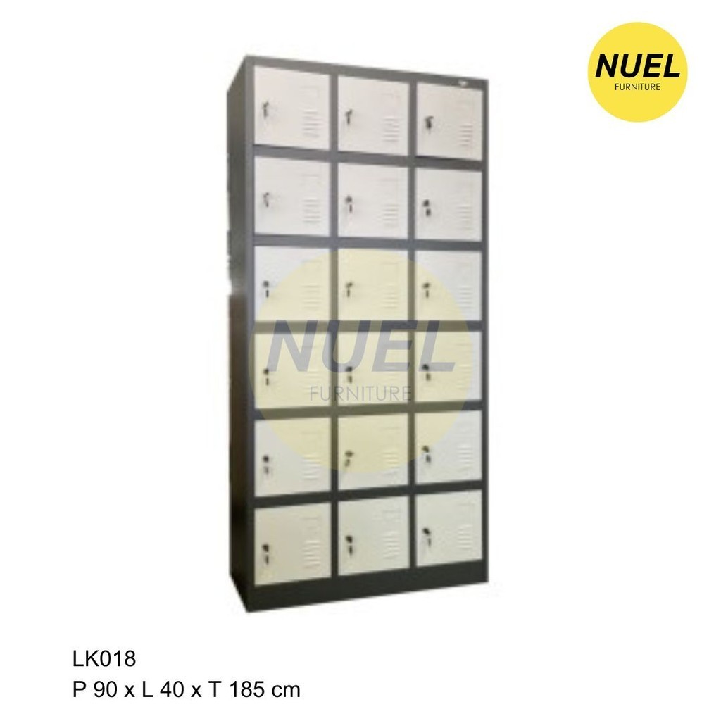 Jual Loker Besi | Locker Besi | Kabinet Besi | Loker Besi 18 Pintu ...